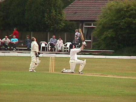 Up, up and away. Cheesbrough finds the gap again | ESPNcricinfo.com