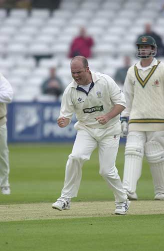 Neil Killeen is delighted to get Pietersen out lbw for 6 | ESPNcricinfo.com