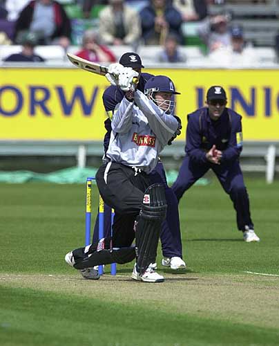 Nick Knight drives in his knock of 40 | ESPNcricinfo.com