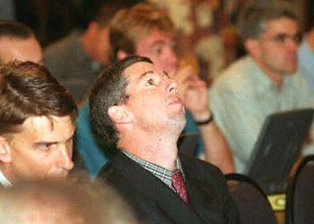 Derek Crooks at the venue on the second day of King Commission trials ...