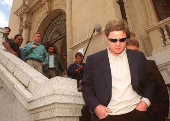 Cullinan leaves the venue after giving his evidence to King Commission ...