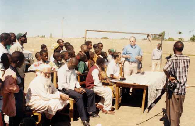Rene Ierschot and Andrew Eade in Zambia during inspection ... Rene Ierschot and Andrew Eade in Zambia during inspection ...