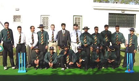 Afghan National Cricket Team with newly presented uniforms and ties ...