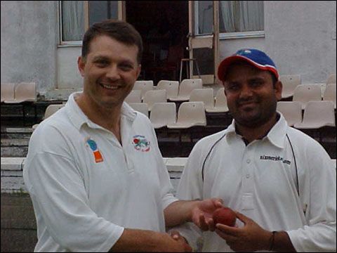 Mark Clayton and Gyan Pandey, June 21st 2003 | ESPNcricinfo.com