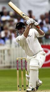 Scott Styris on his way to a hundred during the third Test at ...