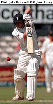 Jason Laney batting. | ESPNcricinfo.com