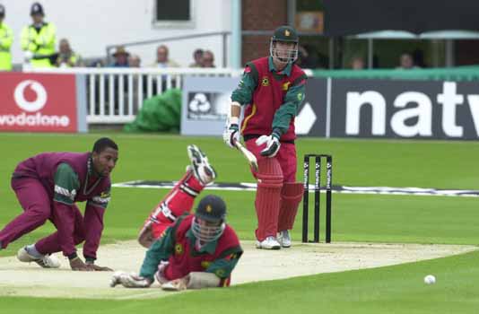 Guy Whittall dives home to avoid being run out at Canterbury ...