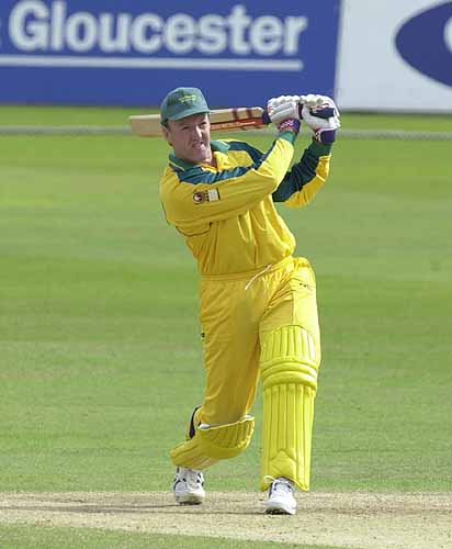 Geoff Lawson batting at the Pavilion End | ESPNcricinfo.com