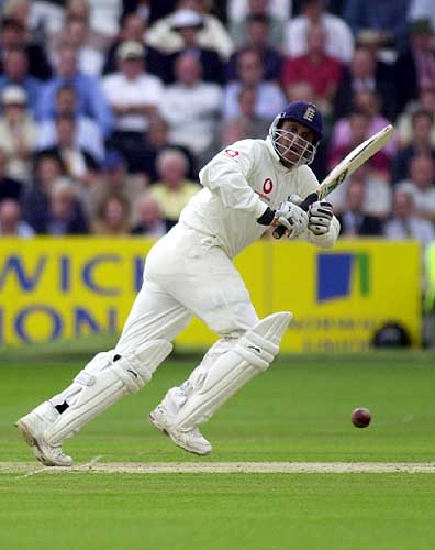 Mark Butcher turns a delivery to leg | ESPNcricinfo.com