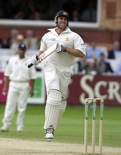 Matt Hayden has just hit the winning runs for Australia at Lord's ...