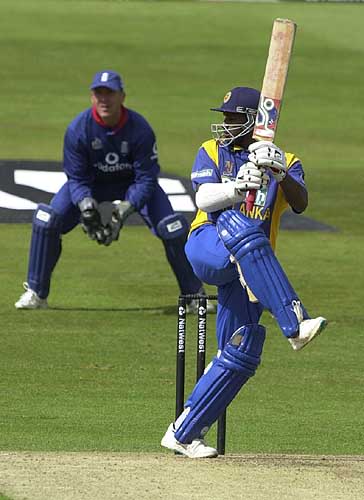 Jayasuriya with a lovely flick to leg in his wonderful hundred | ESPNcricinfo.com