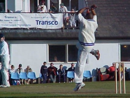 Paul Adams in action for Rishton in 2002 | ESPNcricinfo.com