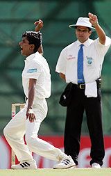 Upul Chandana celebrates after dismissing Damien Martyn | ESPNcricinfo.com