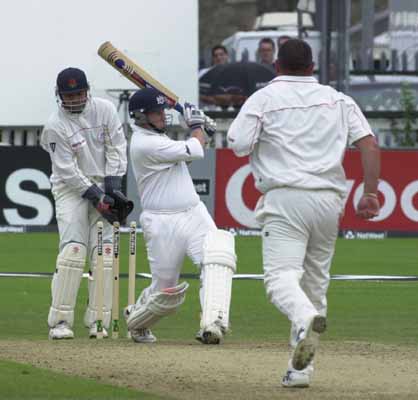 Martyn Ball is bowled by Ian Austin | ESPNcricinfo.com