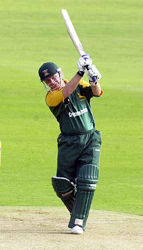 Paul Johnson with an off drive, National League 2001 | ESPNcricinfo.com