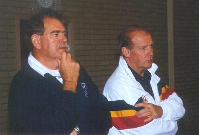 Terry Jenner with B Walsh | ESPNcricinfo.com