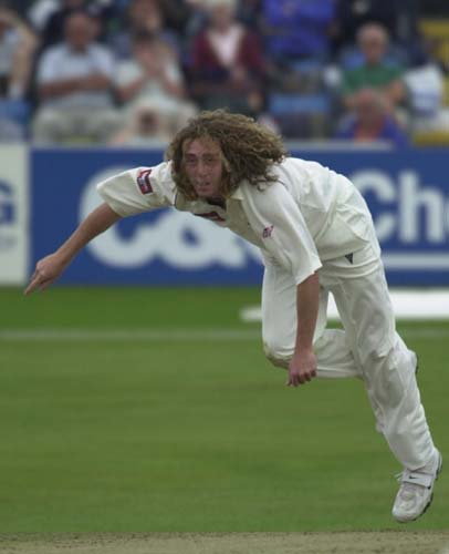 Sidebottom bowling from the Kirkstall Lane End. | ESPNcricinfo.com