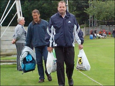 The heavy mob from Bacup arrive | ESPNcricinfo.com