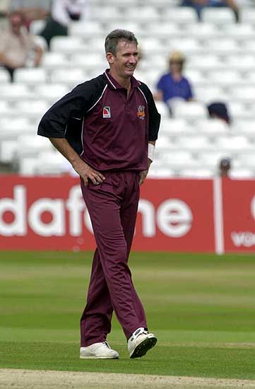 Andy Caddick seemed to enjoy himself at Trent Bridge | ESPNcricinfo.com