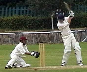 David Graham with a back foot drive | ESPNcricinfo.com