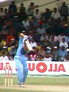 Ganguly presents the full-face of the bat to the ball | ESPNcricinfo.com