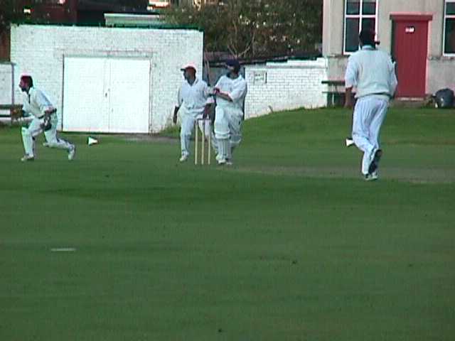 Liam Jackson in batting action against Accrington at Dill Hall Lane ...