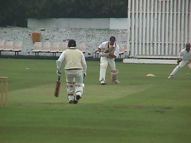 Burnley professional Geoff Foley in early difficulties against a lively ...