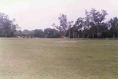 A good view of the turf at the Aligarh Muslim University Ground ...