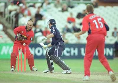 Michael Beavan is bowled out by Chris Schofield | ESPNcricinfo.com