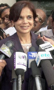 Shamila Batohi briefing reporters at a press conference | ESPNcricinfo.com