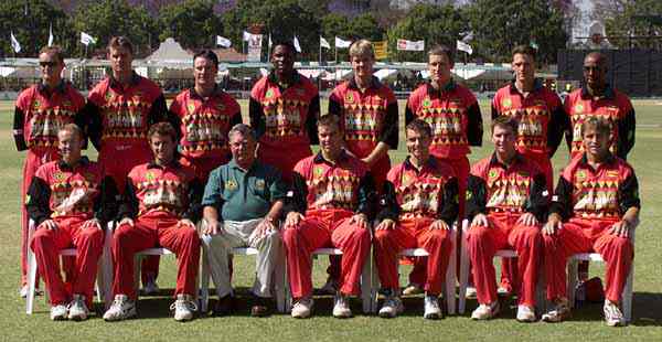 Zimbabwe team, 1st one day international | ESPNcricinfo.com
