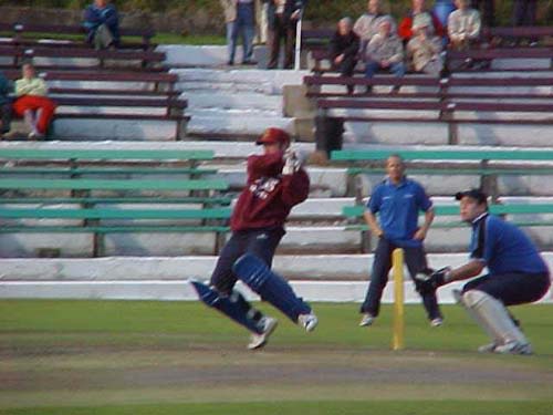 And Paul Blackledge pulls Andy Clough for four | ESPNcricinfo.com