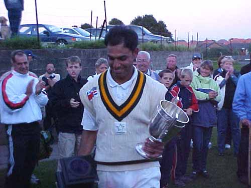 Naeem Ashraf - a happy man! | ESPNcricinfo.com