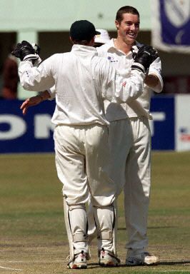 Travis Friend has captured the wicket of Neil McKenzie for 88 ...