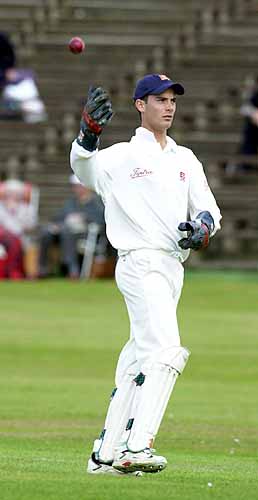 James Foster at the stumps, Scarborough 2001 | ESPNcricinfo.com