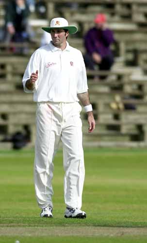 Ronnie Irani fielding portrait , Scarborough 2001 | ESPNcricinfo.com