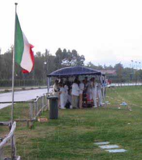 Israeli squad take shelter | ESPNcricinfo.com