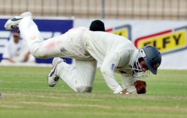 Rajin Saleh jumps to stop a ball | ESPNcricinfo.com