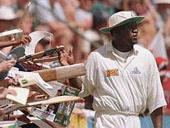 Ever-popular: Devon Malcolm has announced his first-class retirement at ...