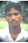 K Velmurugan, Portrait | ESPNcricinfo.com