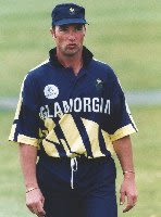 A thoughtful Matthew Maynard during Glamorgan's Sunday League match ...