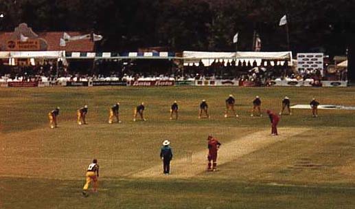 9 Slips fielding in inaugural Australia v Zimbabwe Series ...