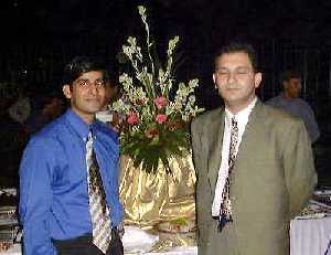 PCB Officials Subhan Ahmad (Left) and Dr Nauman Riaz (Right ...