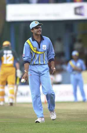 Ganguly in the field against Australia | ESPNcricinfo.com