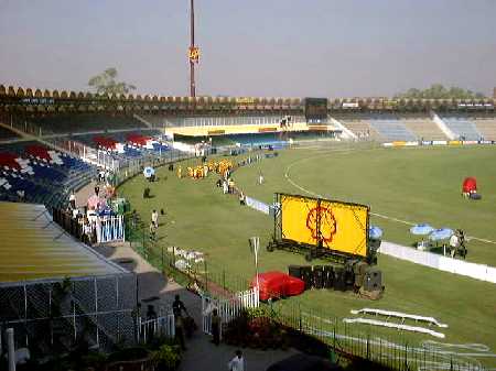 A view of the Gaddafi Stadium, 27 Oct 2000 | ESPNcricinfo.com