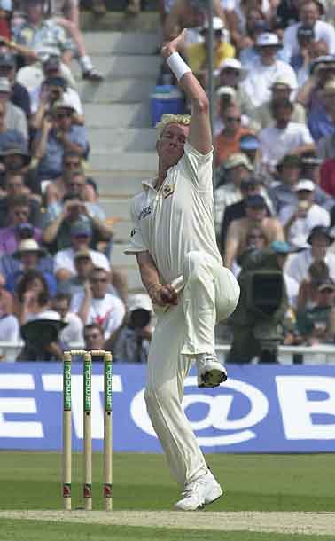 Bowling sensation Brett Lee in action at Edgbaston | ESPNcricinfo.com