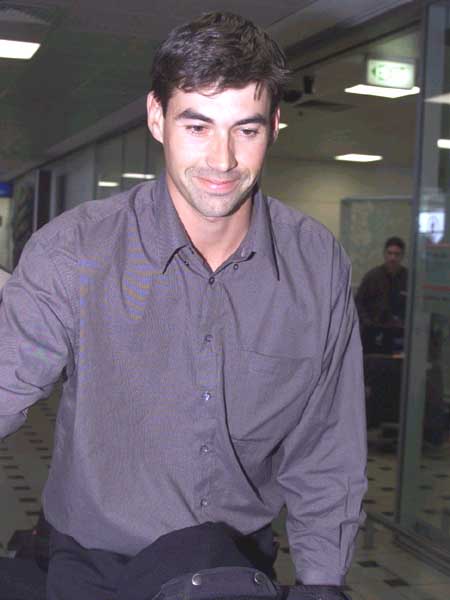 Fleming arrives in Brisbane, New Zealand in Australia, 2001/02 ...