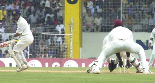 Parthiv Patel is out, stumped by Jacobs | ESPNcricinfo.com