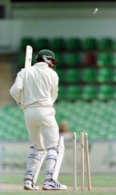 Hansie Cronje out, bails fly | ESPNcricinfo.com