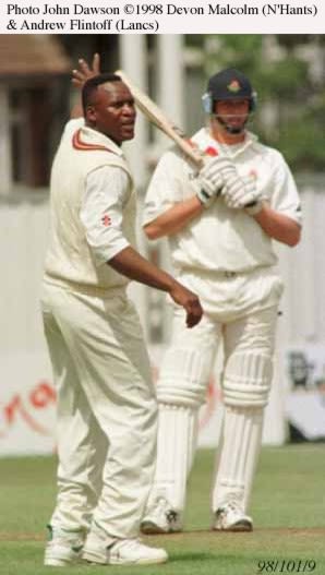Devon Malcolm and Andrew Flintoff | ESPNcricinfo.com